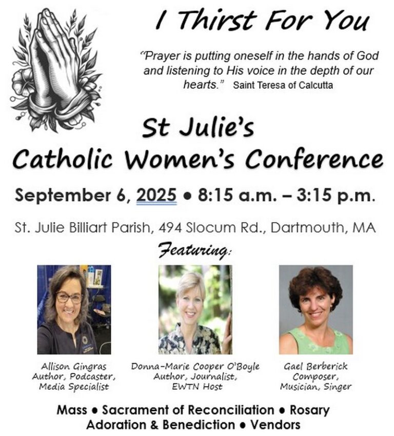 Women’s Conference 2025 | Saint Julie Billiart Parish | Roman Catholic ...